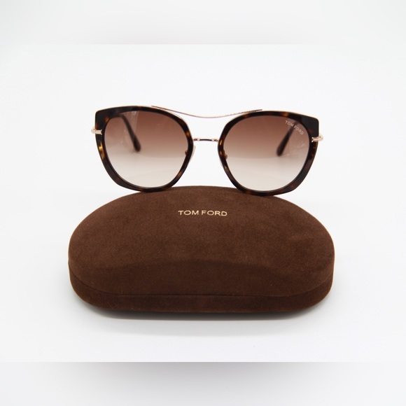 Tom Ford | Accessories | New Tom Ford Joey Tf76 52f Womens Sunglasses Tom Ford Ft0760s Brown ...